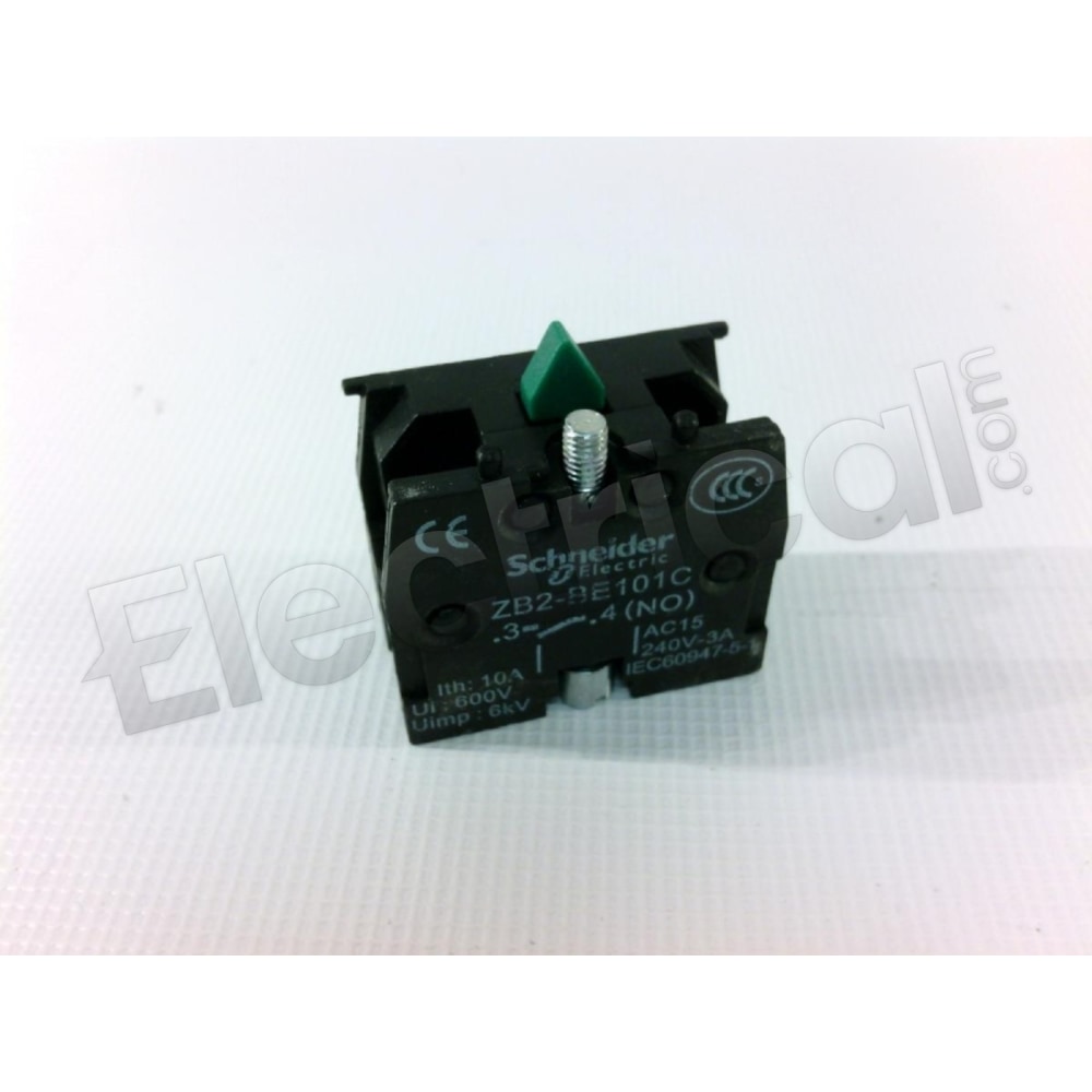Schneider Electric ZB2BE101C Contactor And Motor Starter Auxiliary ...